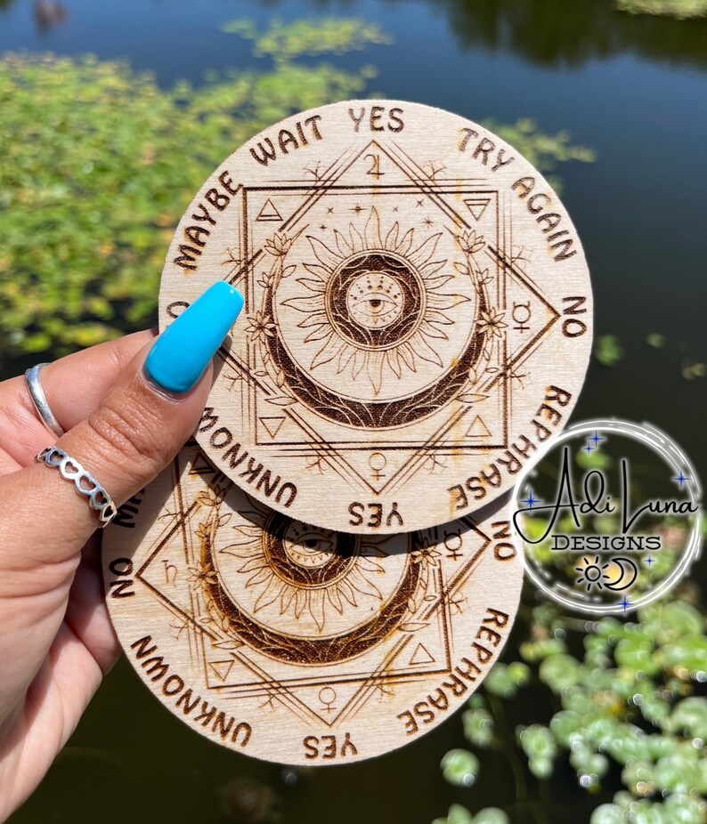 Pendulum Board Elements / Alter Tools / Spirit Board - Etsy