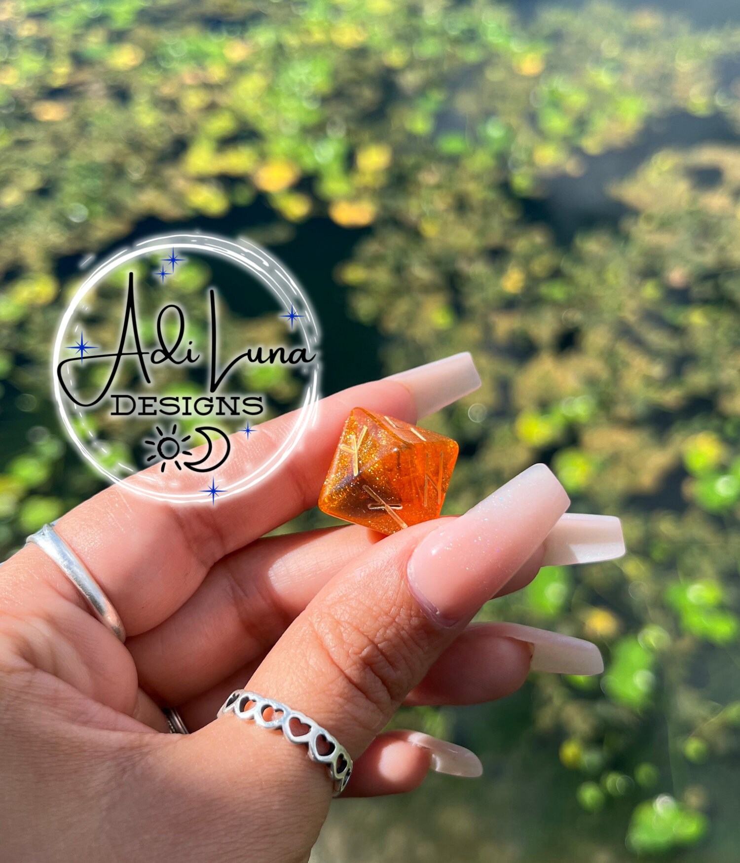 3 Pc Engraved Rune Dice / Divination Dice / Elder Futhark Runes Dice ...