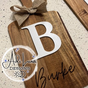 Custom Cutting Board Decor Any Name / the Perfect Gift - Etsy