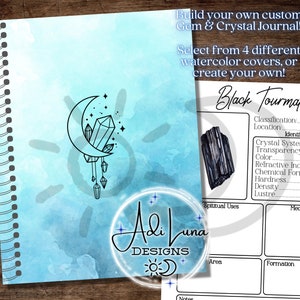 Printable Gem & Crystal Journal / 47 Page Download / PDF Crystal ...
