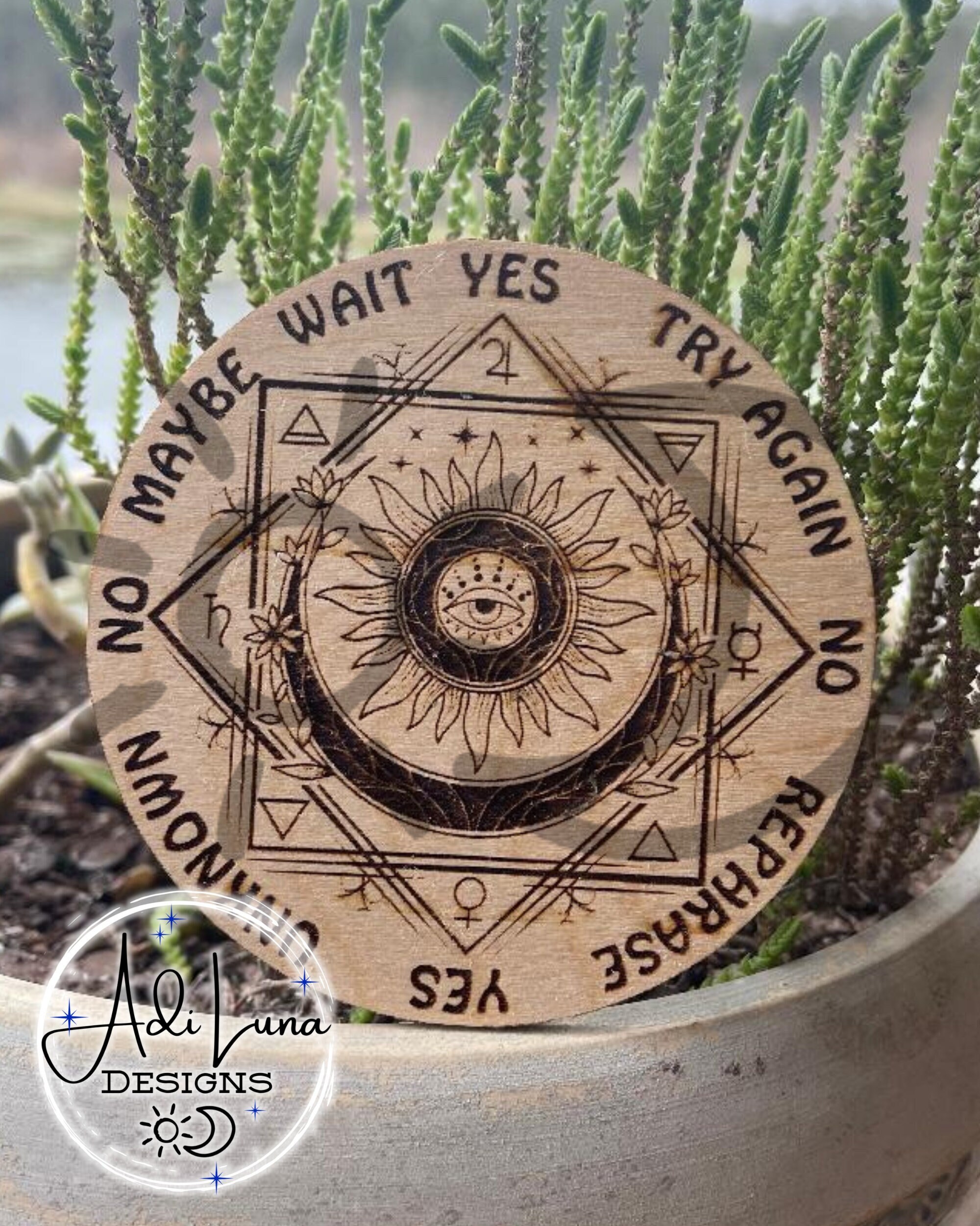 Pendulum Board Elements / Alter Tools / Spirit Board - Etsy