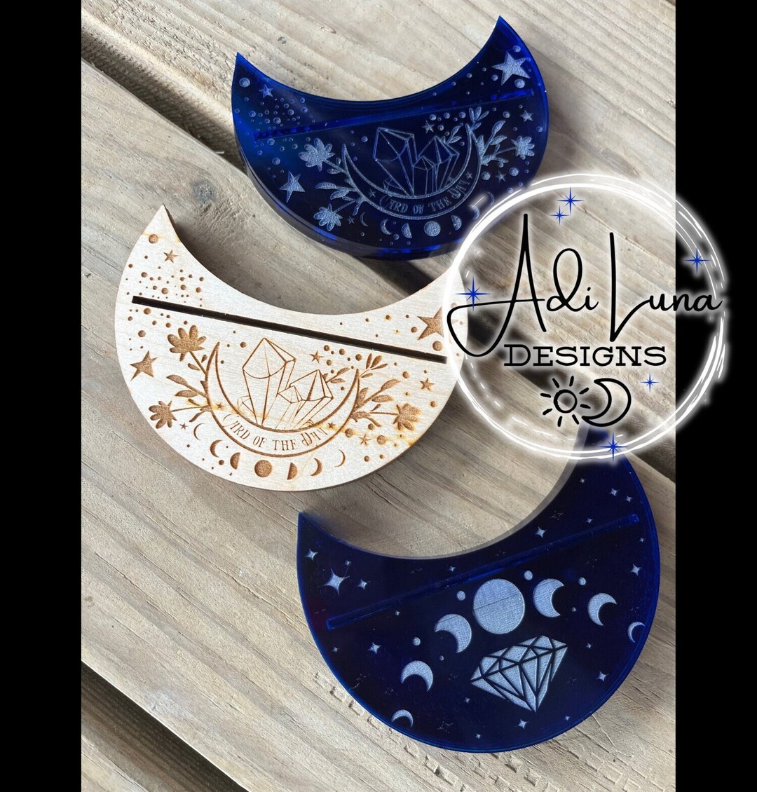 Tarot Card Stand, Spiritual Tool, Alter Tools, Sun & Moon, Moon Phases ...