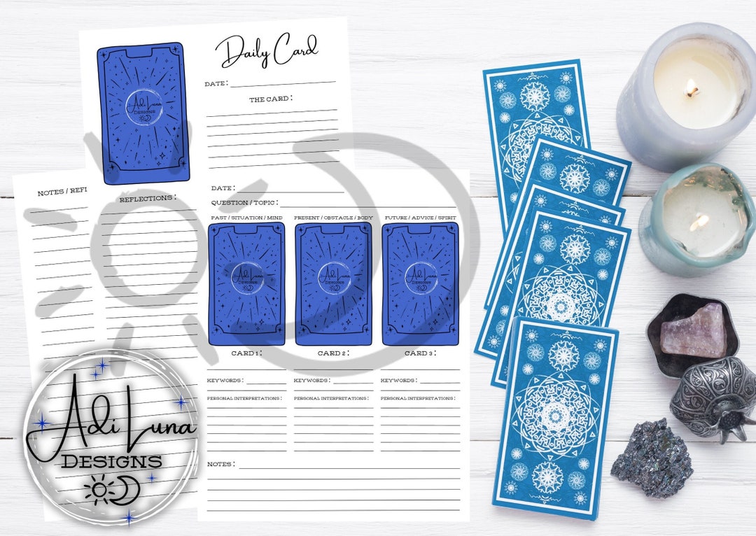 Tarot Journal /digital Download/printable/ Digital Journal - Etsy