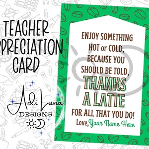 Teacher Appreciation Printable BUNDLE! / DIY Teacher Appreciation ...