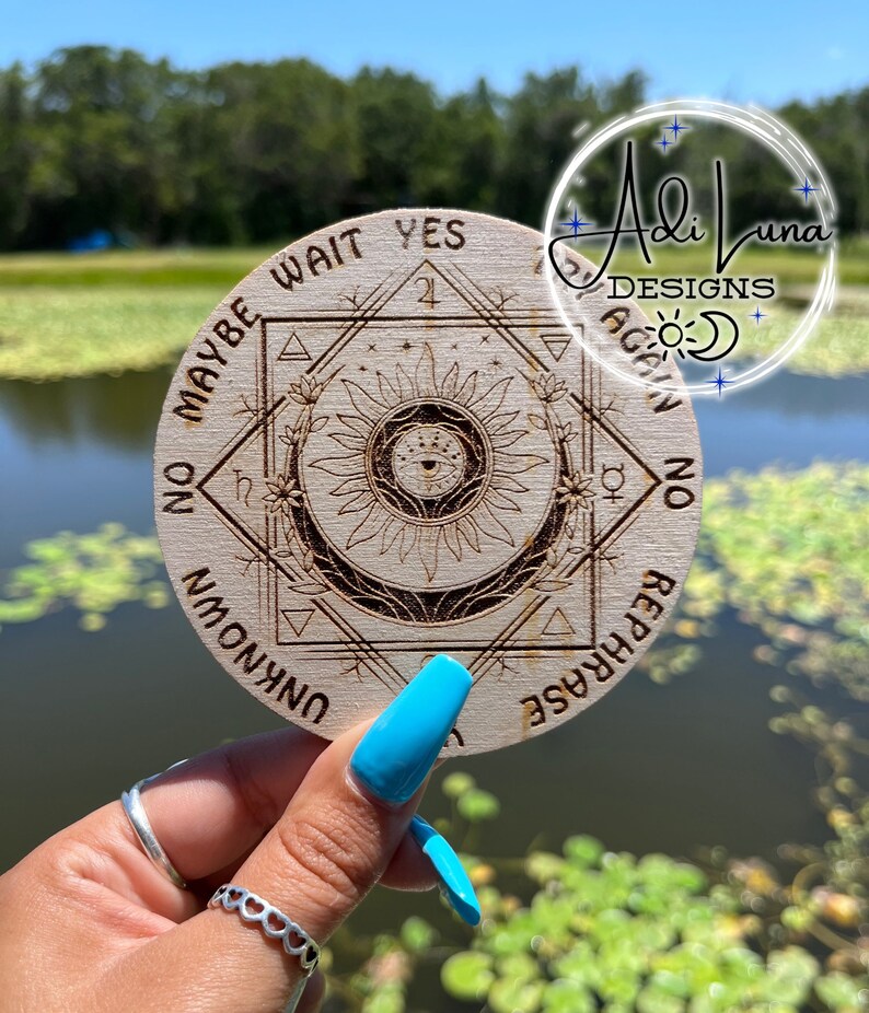 Pendulum Board Elements / Alter Tools / Spirit Board - Etsy