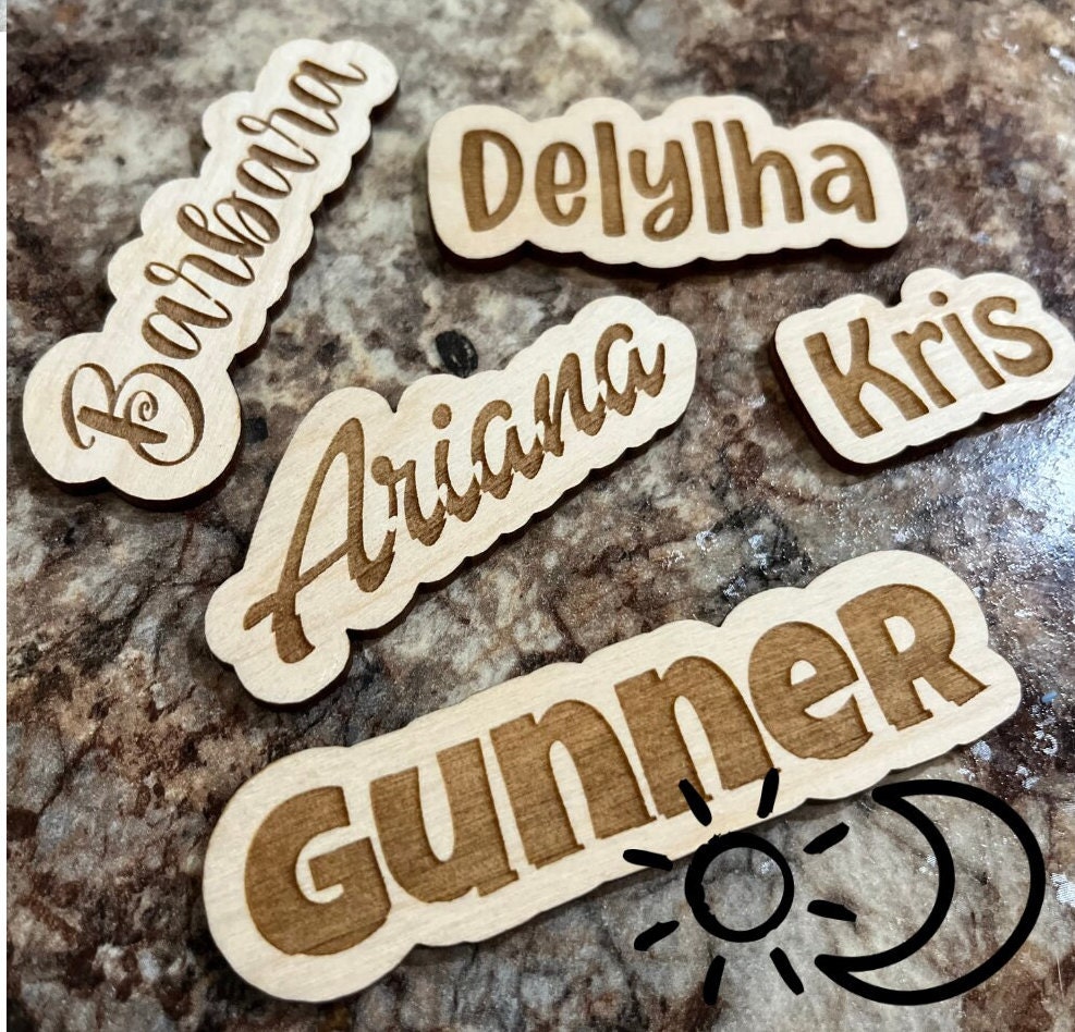 Magnets / Custom Name Magnets - Etsy