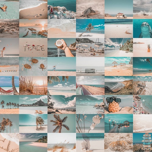 Wall Collage Kit Beach Blue Aesthetic DIGITAL DOWNLOAD 50 - Etsy Wall Collage Kit Beach Blue Aesthetic DIGITAL DOWNLOAD 50 - Etsy