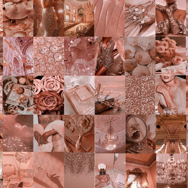 Rose Gold Bathroom Decor - Etsy