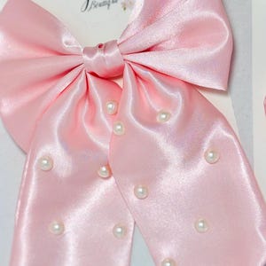 Coquette Bow, Oversized Bow, Red and Pink Bow, Silk Bows, Satin Bows ...