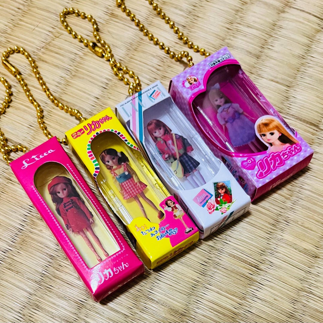 Toys, Mini Licca Dolls for Your Doll - Set A - Etsy
