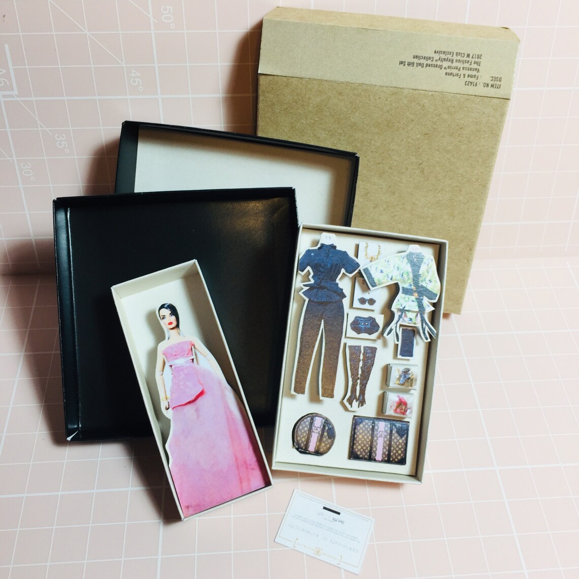 HANDMADE, Miniature Toy, Miniature Fashion Royalty Fame & Fortune ...