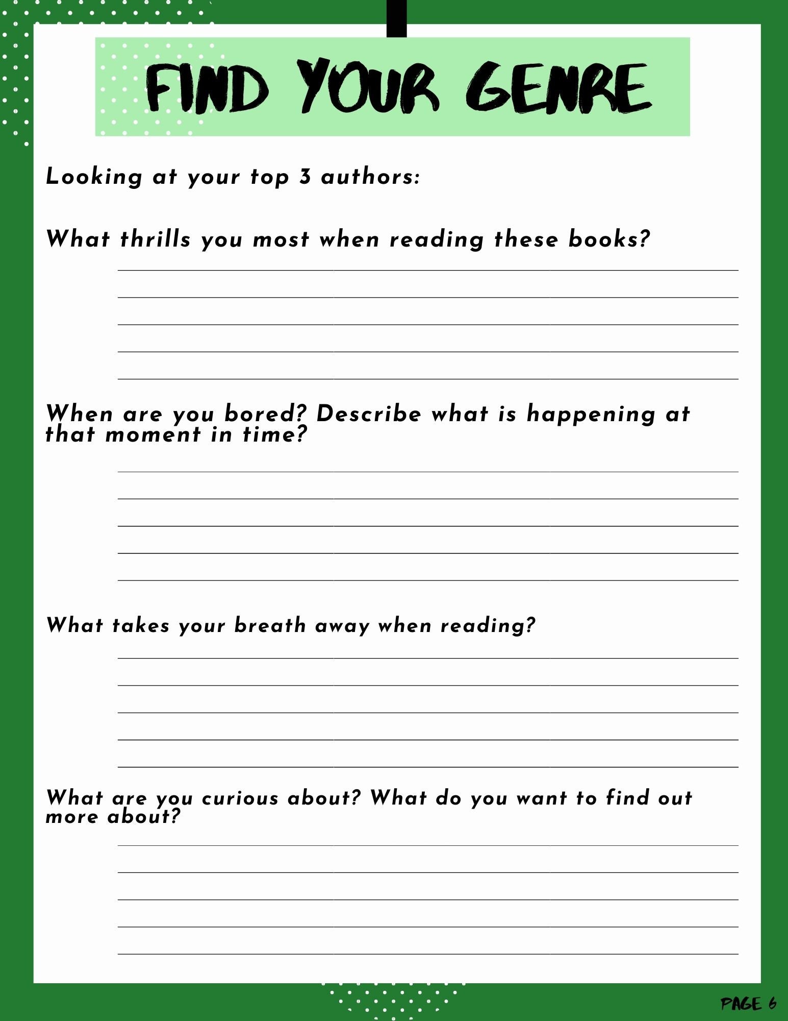 Writing a Book? Use This Novel Writing Template Specifically Designed ...