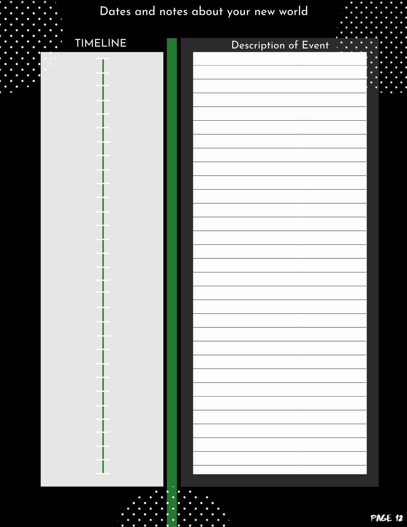 Writing a Book? Use This Novel Writing Template Specifically Designed ...