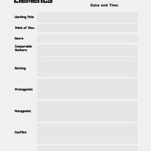 Fiction Writers World Building Template for Science Fiction and Fantasy ...