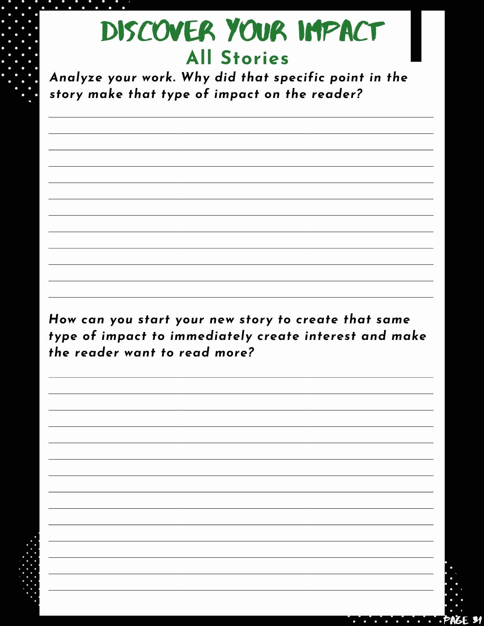 Writing a Book? Use This Novel Writing Template Specifically Designed ...