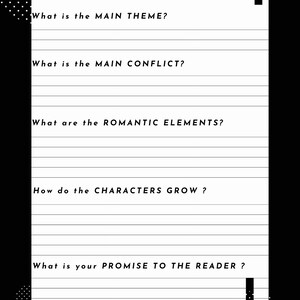 Writing a Book? Use This Novel Writing Template Specifically Designed ...