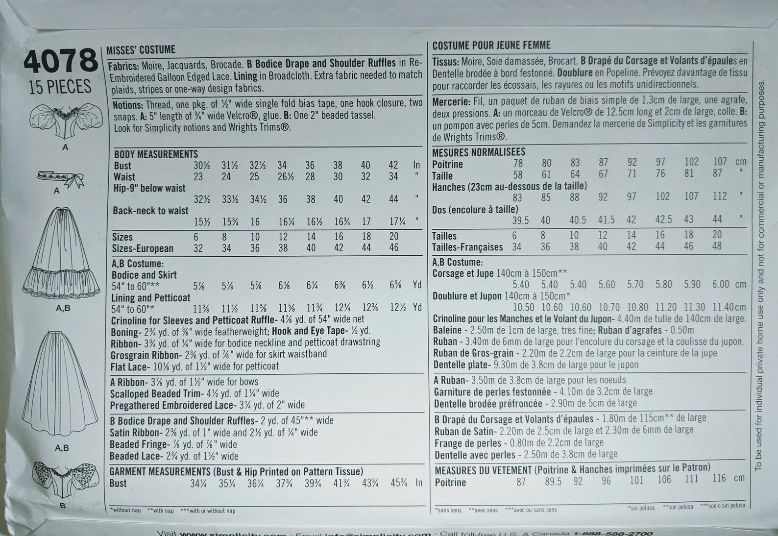 Simplicity Pattern 4078 Victorian Bustle Era Circa 1895 - Etsy