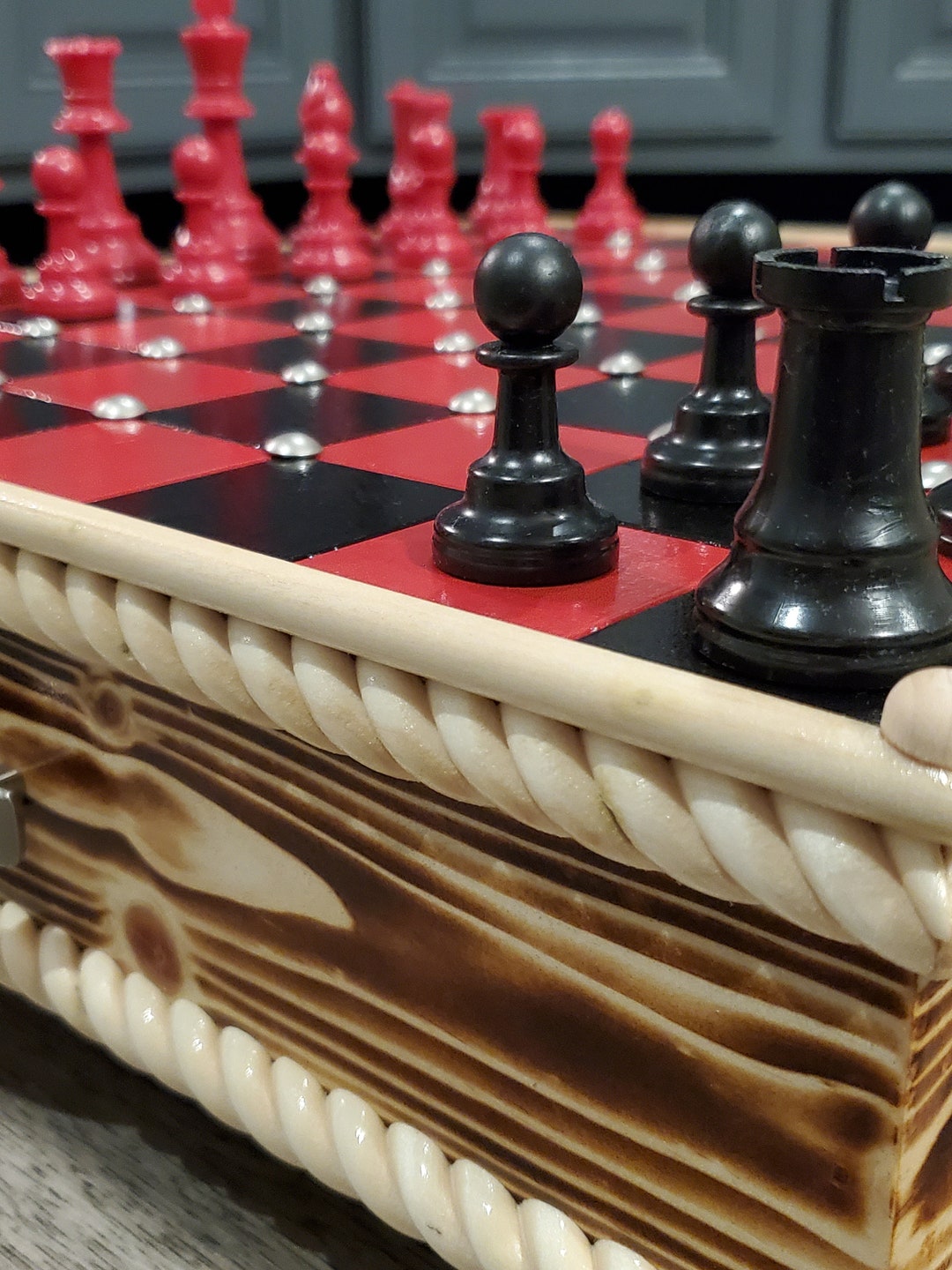 Custom Checker / Chess Set - Etsy