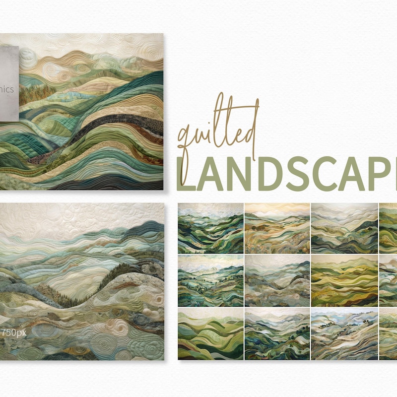 Landscape Art Quilts - Etsy