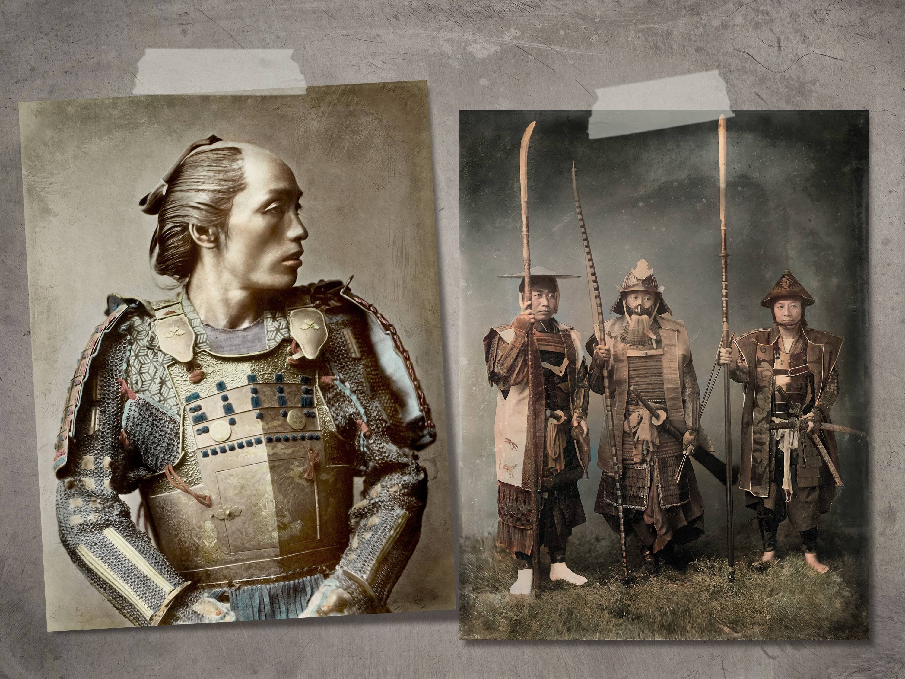 Vintage Japanese Images of Samurai and Sumo Wrestlers - Etsy