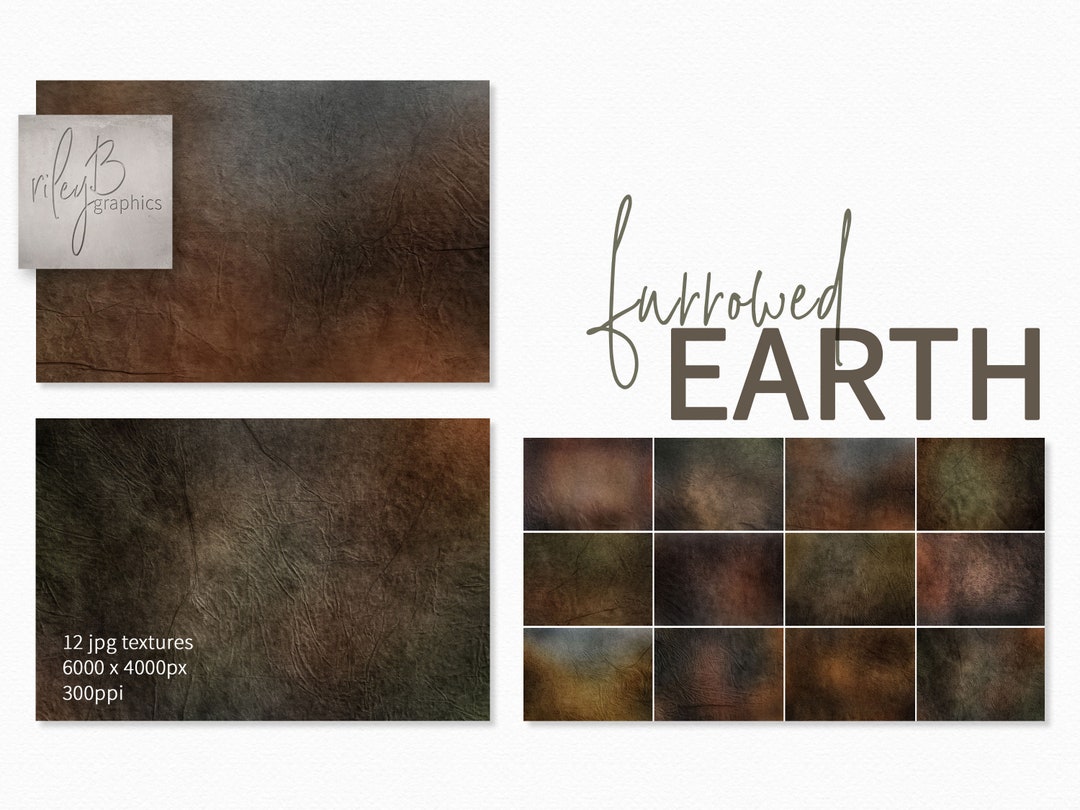 Furrowed Earth Textures Dark Photo Overlays Tea Bag Textures Earthy ...