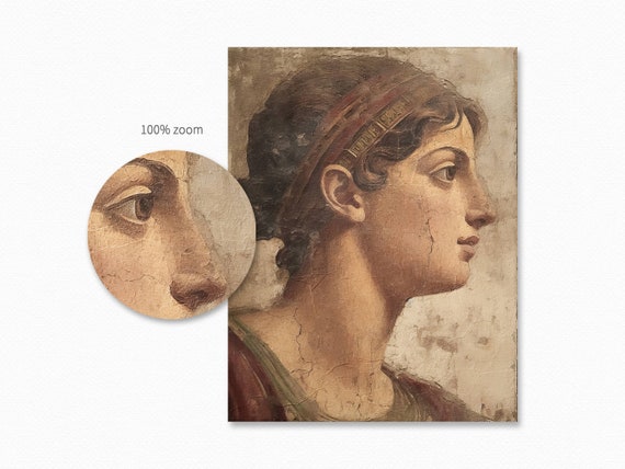 Peinture Romaine Fresques Romaines Oeuvre D'art Murale Antique