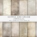 Coffee and Cream Fine Art Textures Cream Backgrounds | Etsy