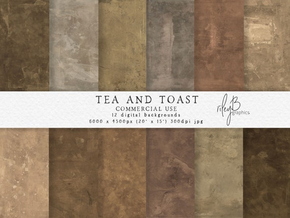 Tea and Toast Textures Fine Art Textures Golden Brown - Etsy