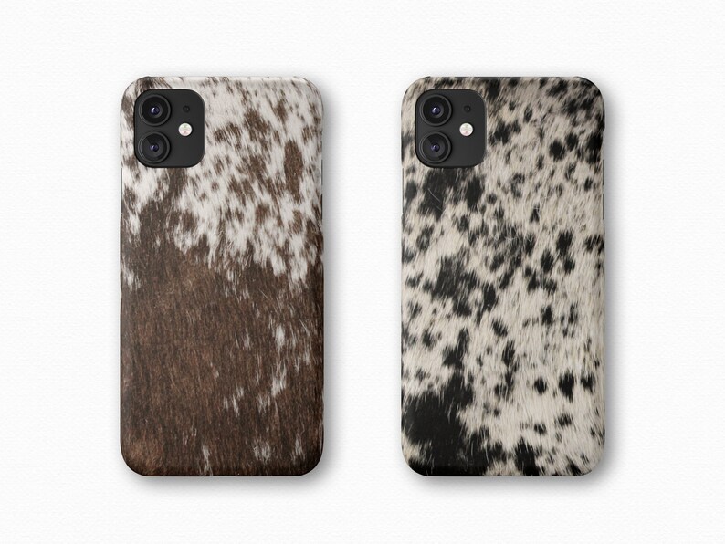 Nguni Hide Textures I - Cowhide Backgrounds - Brown and White Cowhide ...