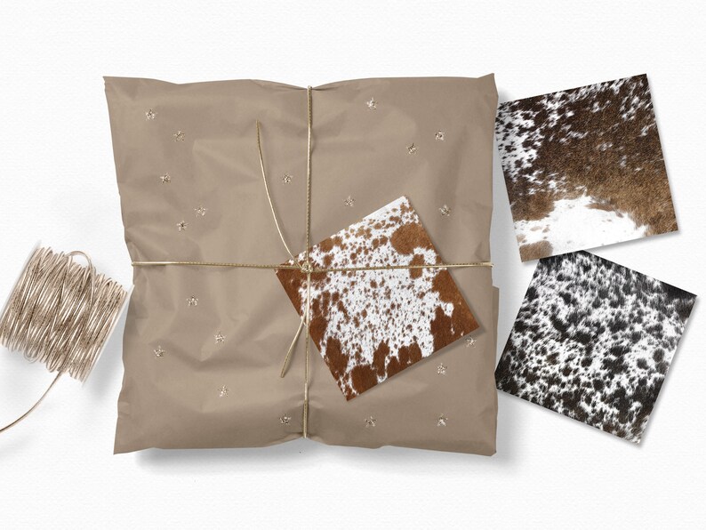 Nguni Hide Textures II - Cowhide Backgrounds - Brown and White Cowhide ...