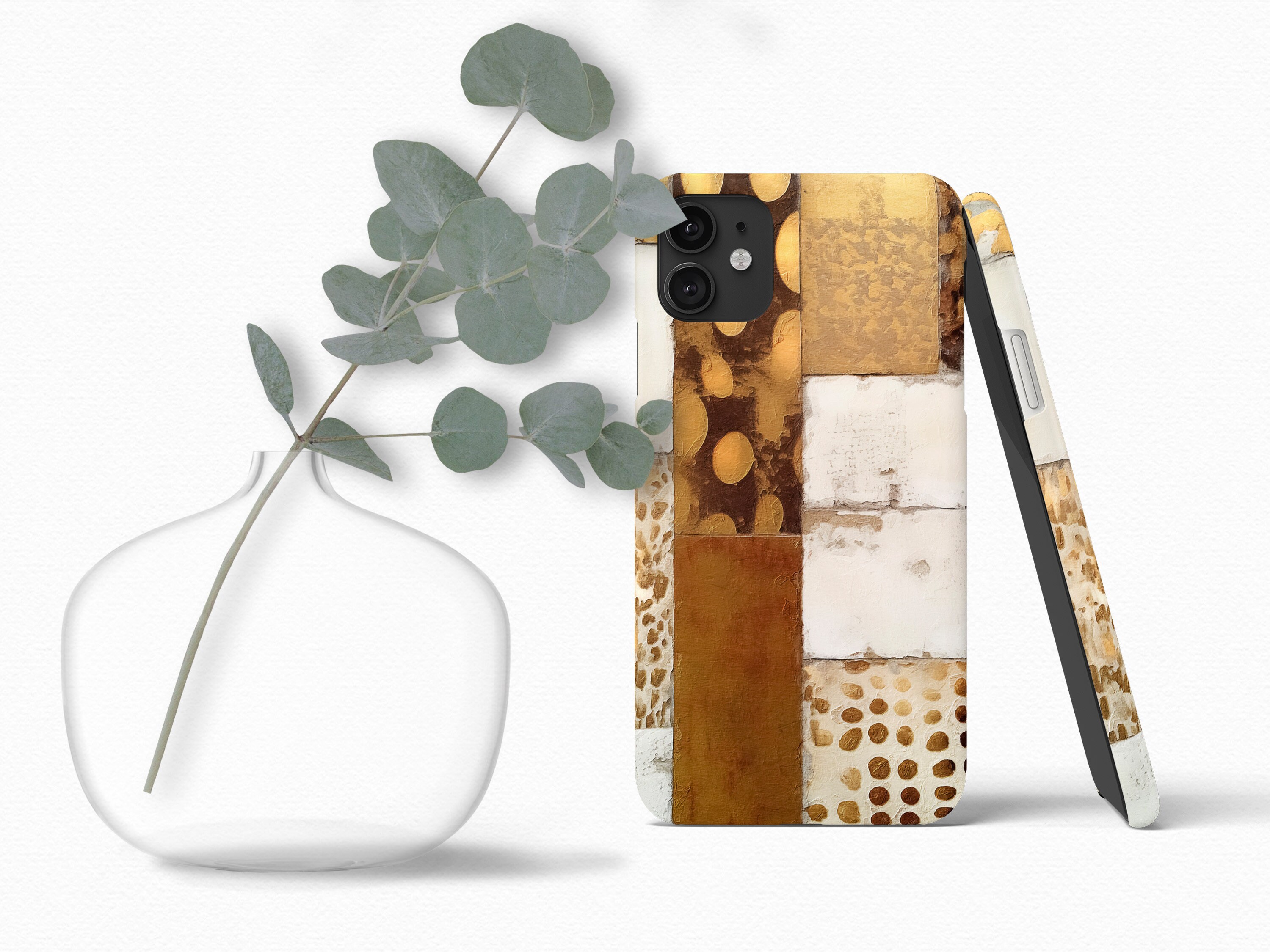 Golden Wildlife - Luxe Animal Prints - Distressed Gold Collage - Bold ...