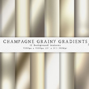 Champagne Gold Grainy Gradients Gold Shimmer Textures | Etsy