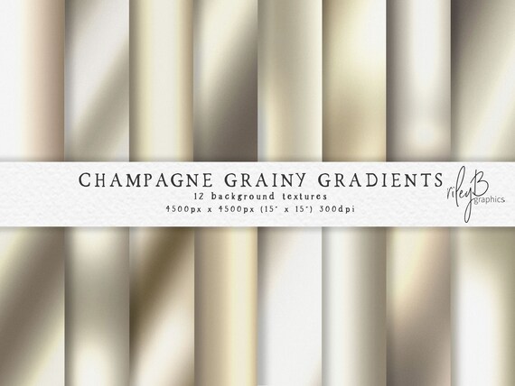 Champagne Gold Grainy Gradients Gold Shimmer Textures | Etsy