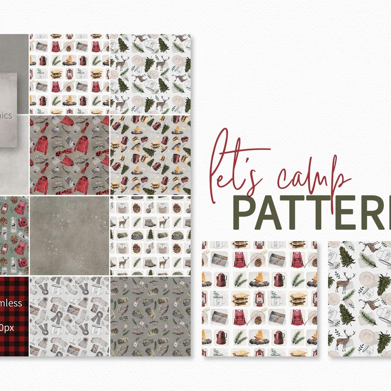 Camping Scrapbook - Etsy