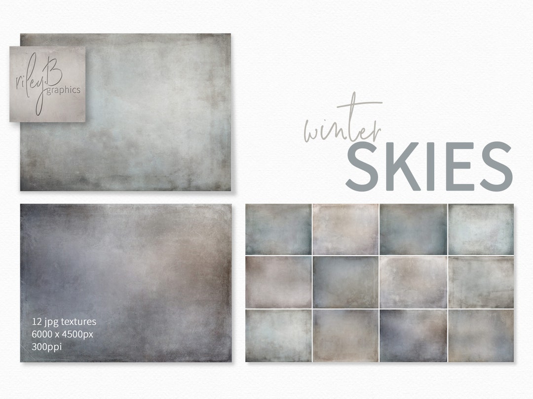 Winter Skies Textures Fine Art Textures Winter Sky Overlays Photo ...