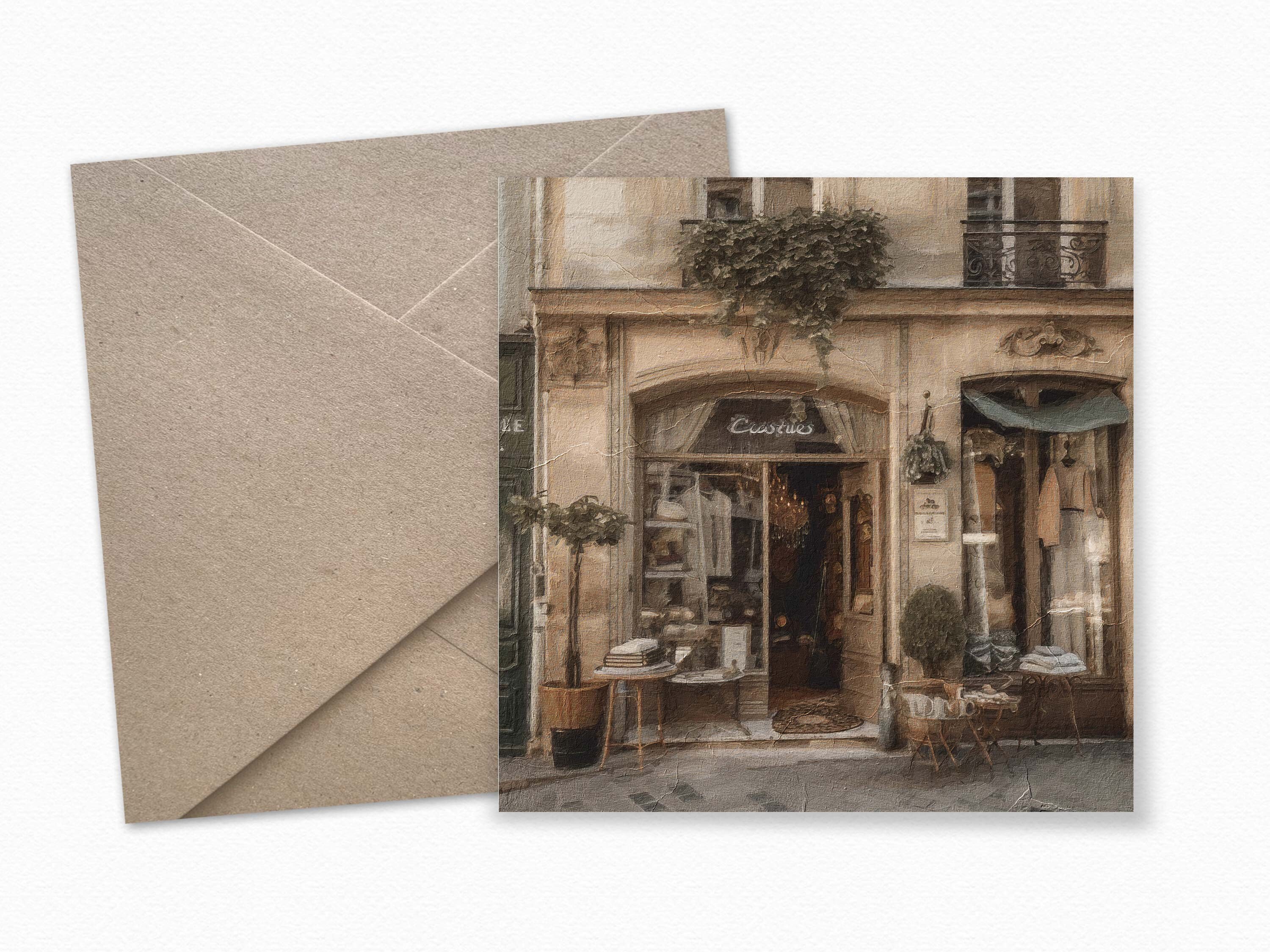 Parisian Boutiques - Vintage Shopfront Photography - Rustic European ...