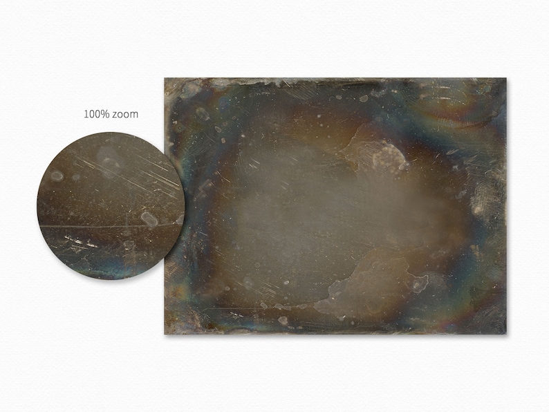 Vintage Tin Type III Textures - Brown Tone Vintage Tin Types ...