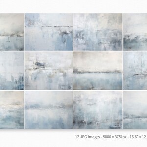 Arctic Snow Textures - Soft Blue Grey Textured Backgrounds - Pale Blue ...