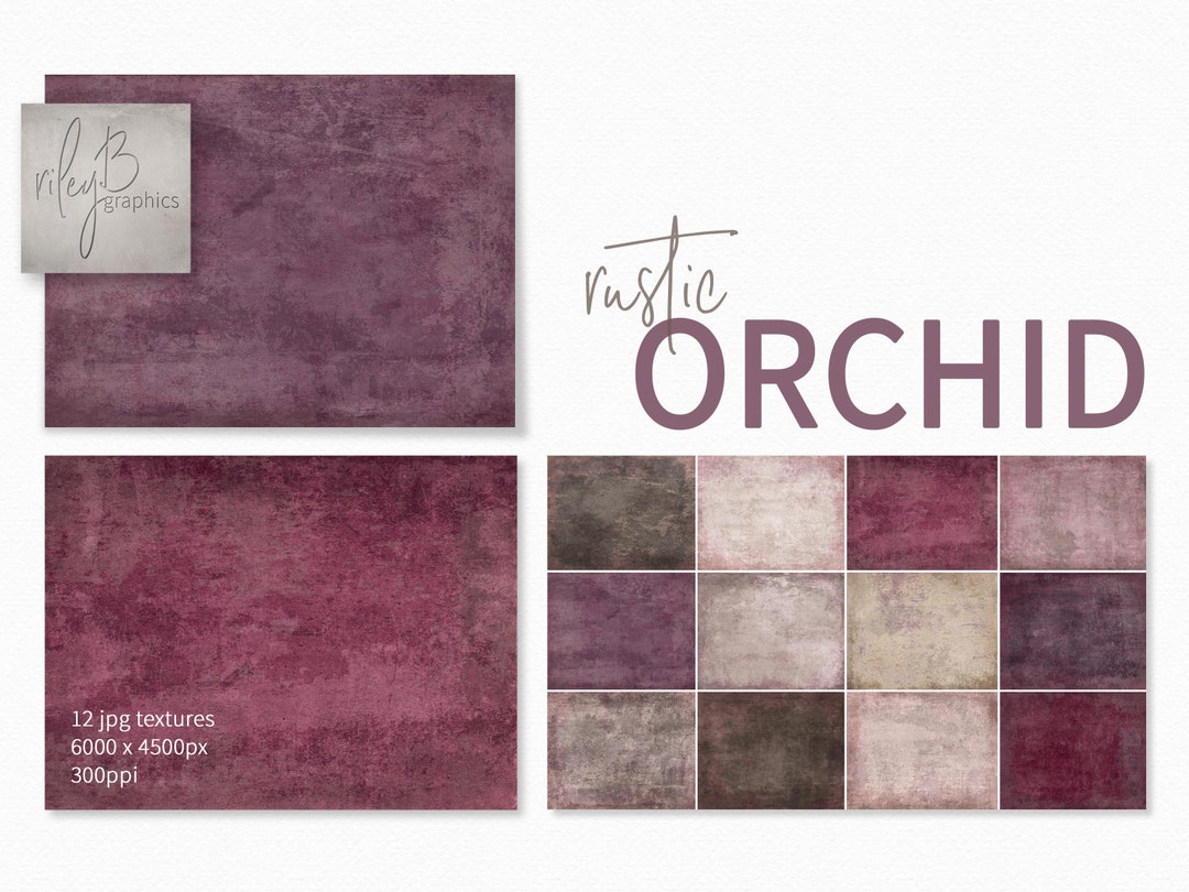 Rustic Orchid Textures - Purple Textured Backgrounds - Pink Grunge ...