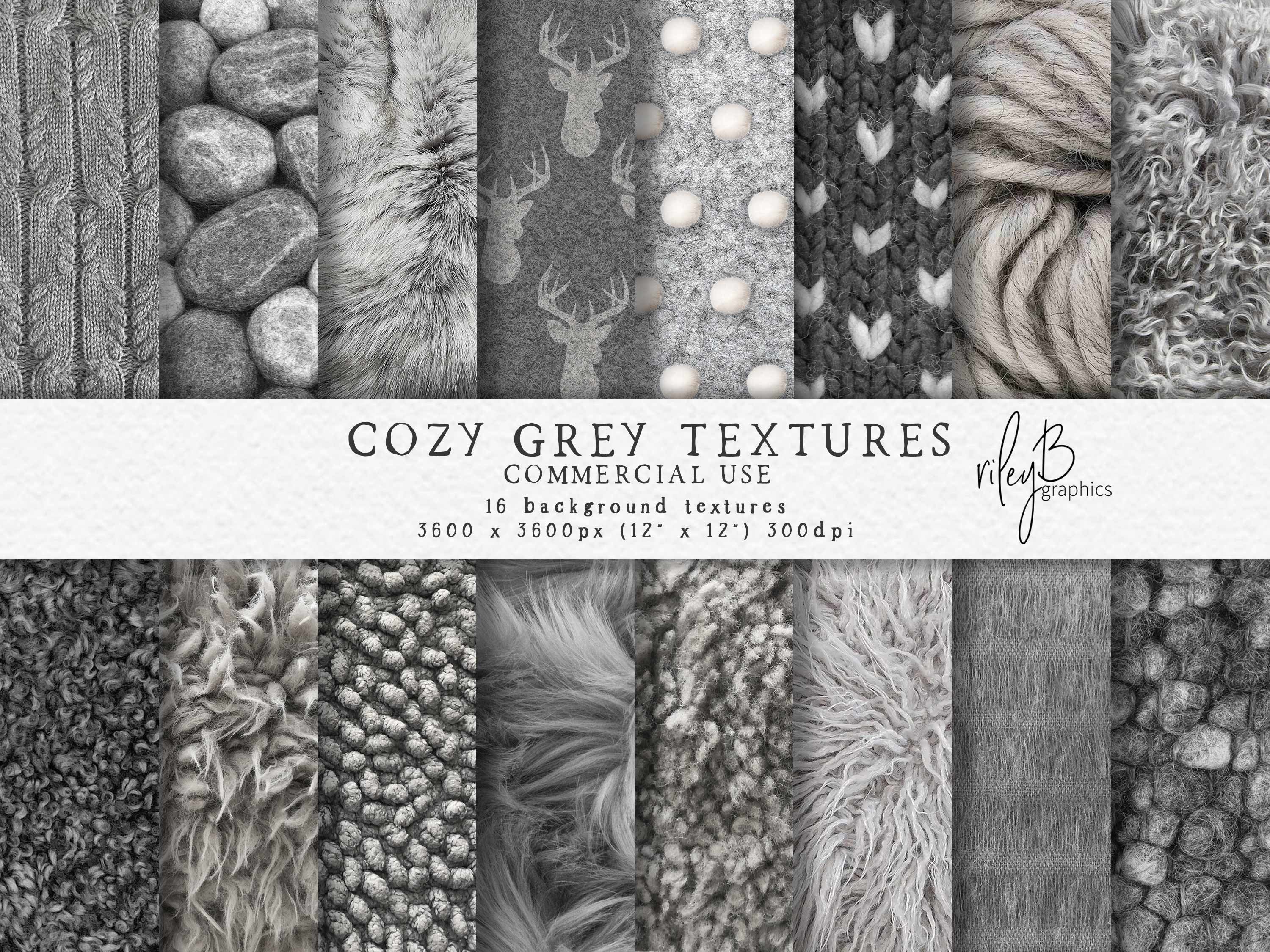 Cozy Grey Textures Grey Textures Cozy Digital Paper Cozy - Etsy UK