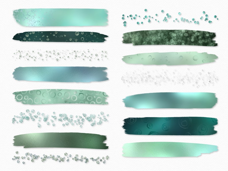 Sea Glass and Sea Foam - Sea Glass Strokes - Sea Glass Colors - Sea ...