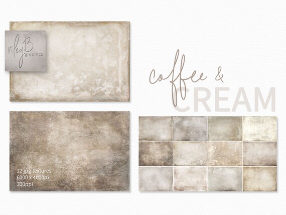 Cream Grunge Background