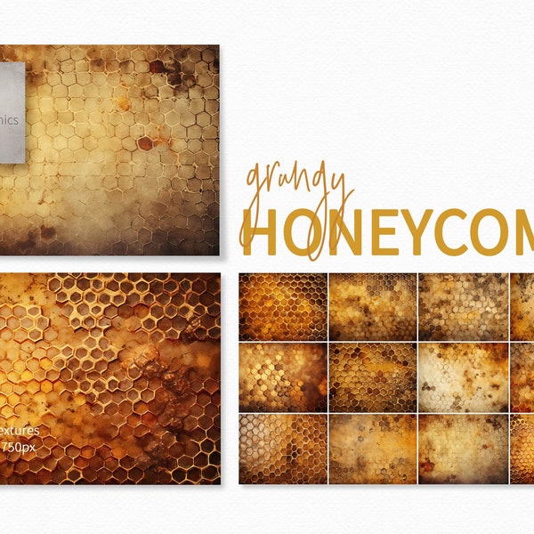 Honeycomb Background - Etsy