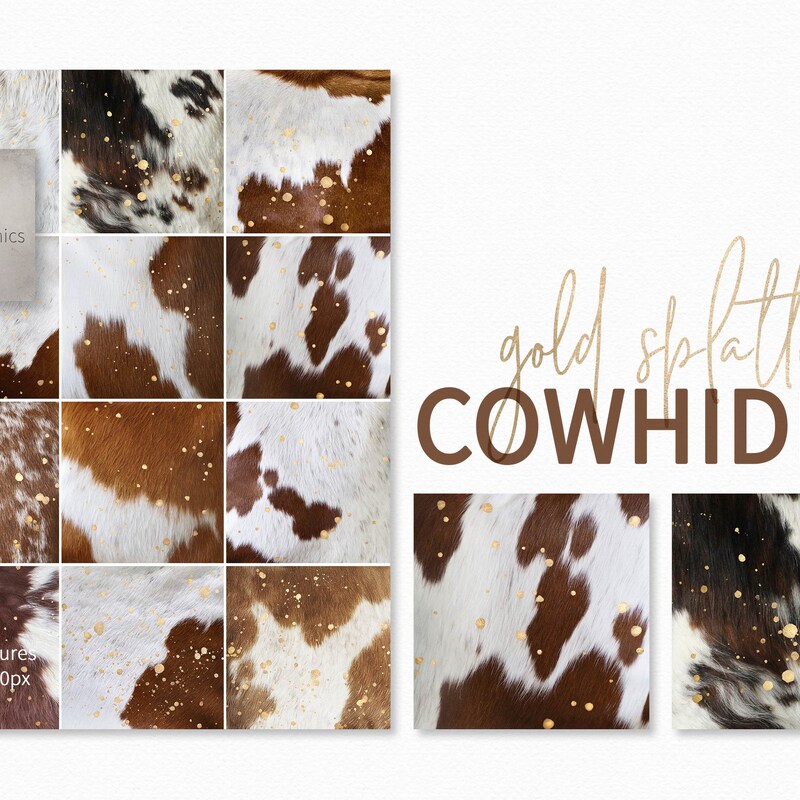 Cowhide Fabric - Etsy