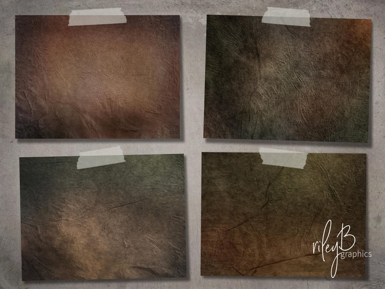 Furrowed Earth Textures Dark Photo Overlays Tea Bag - Etsy