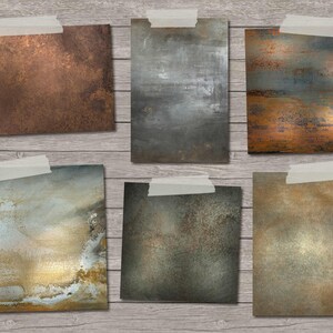Metallic Rust Textures Metallic Backgrounds Rust - Etsy