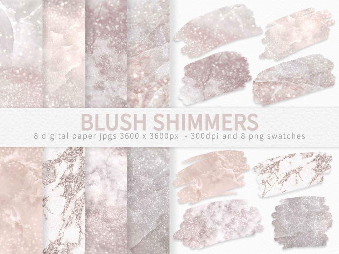 Blush Shimmer - Blush Backgrounds - Blush Glitter - Blush Strokes ...