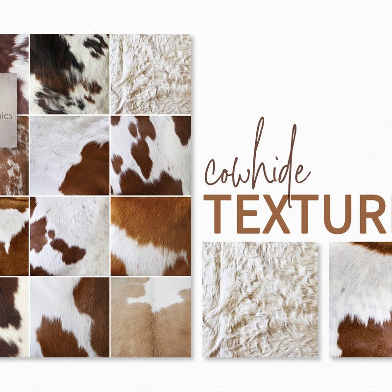 Cowhide - Etsy