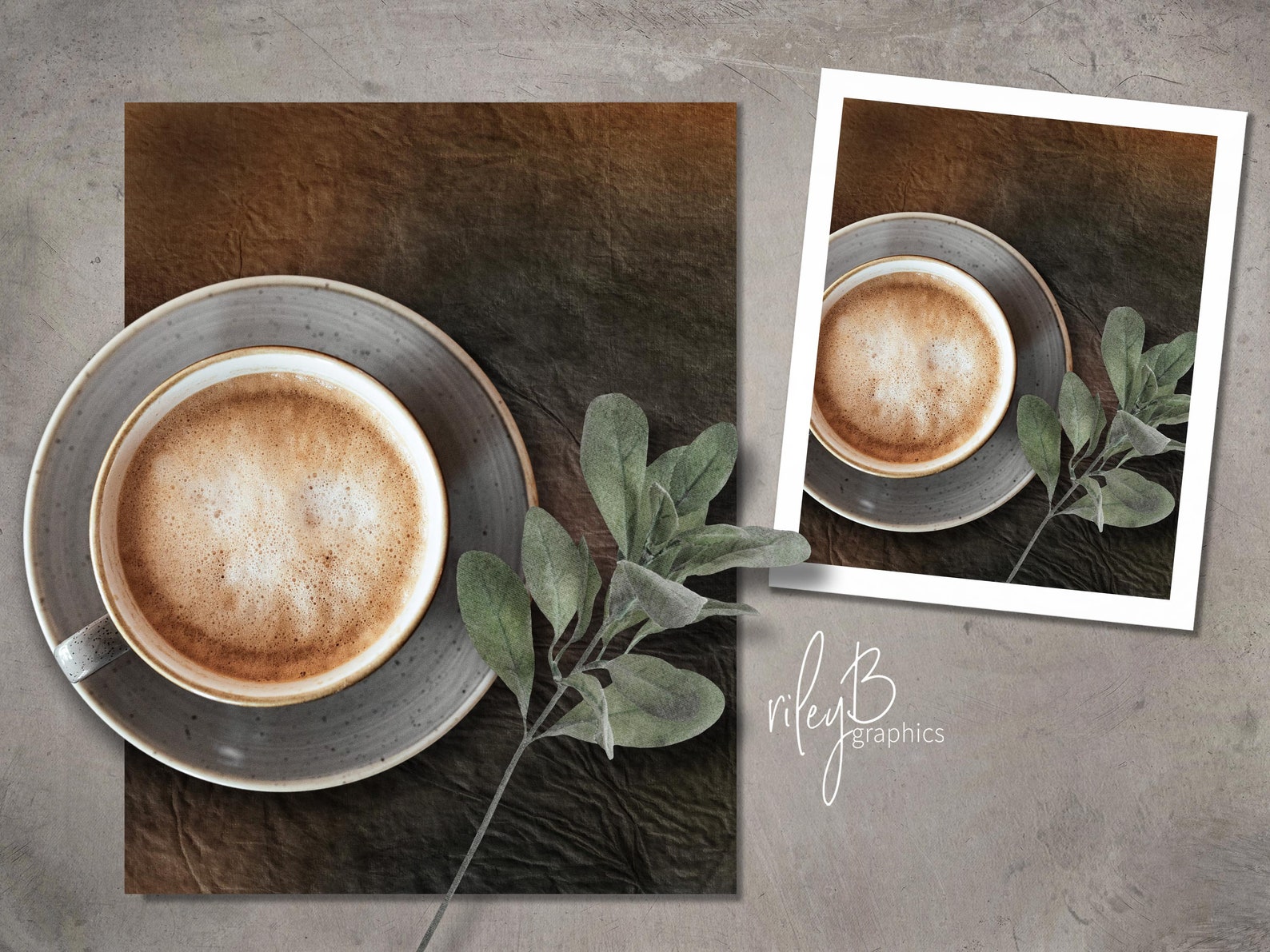 Furrowed Earth Textures Dark Photo Overlays Tea Bag - Etsy