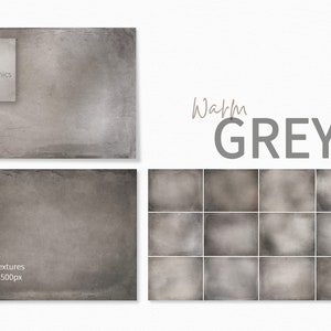 Warm Grey Textures - Fine Art Textures - Photo Editing Overlays - Warm ...